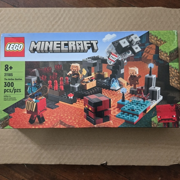 Toys | Lego Minecraft 21185 The Nether Bastion 30 Pieces New In Box ...